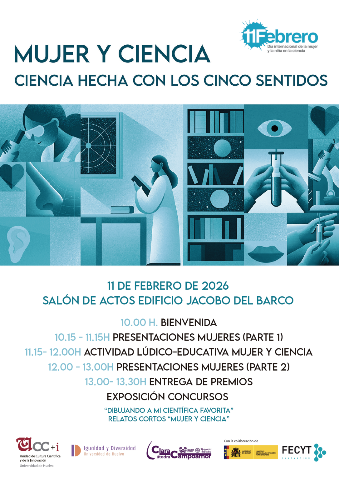 Mujer y Ciencia. Ciencia hecha con los cinco sentidos - Fundación Descubre